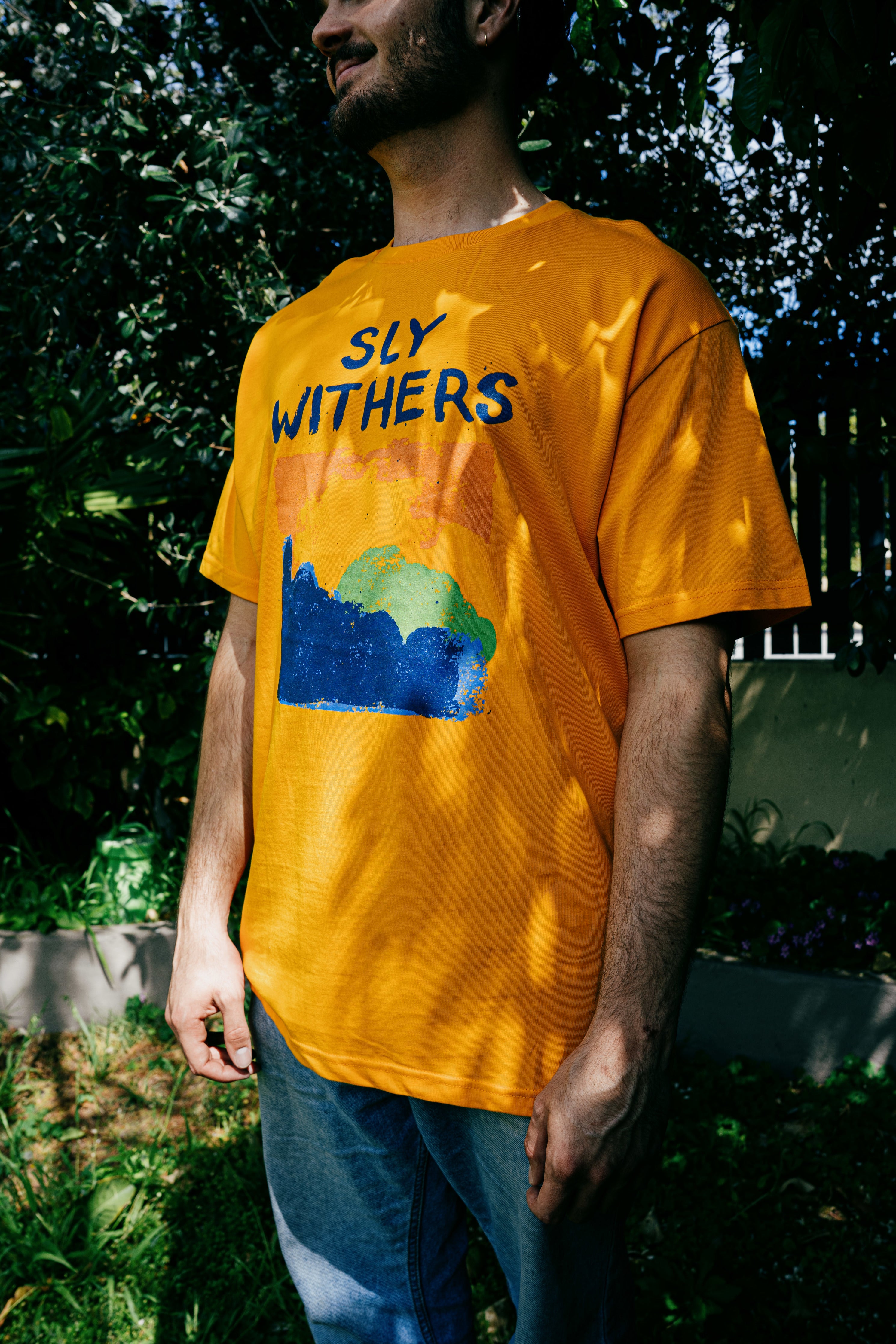 Gold Overgrown Tee – Sly Withers