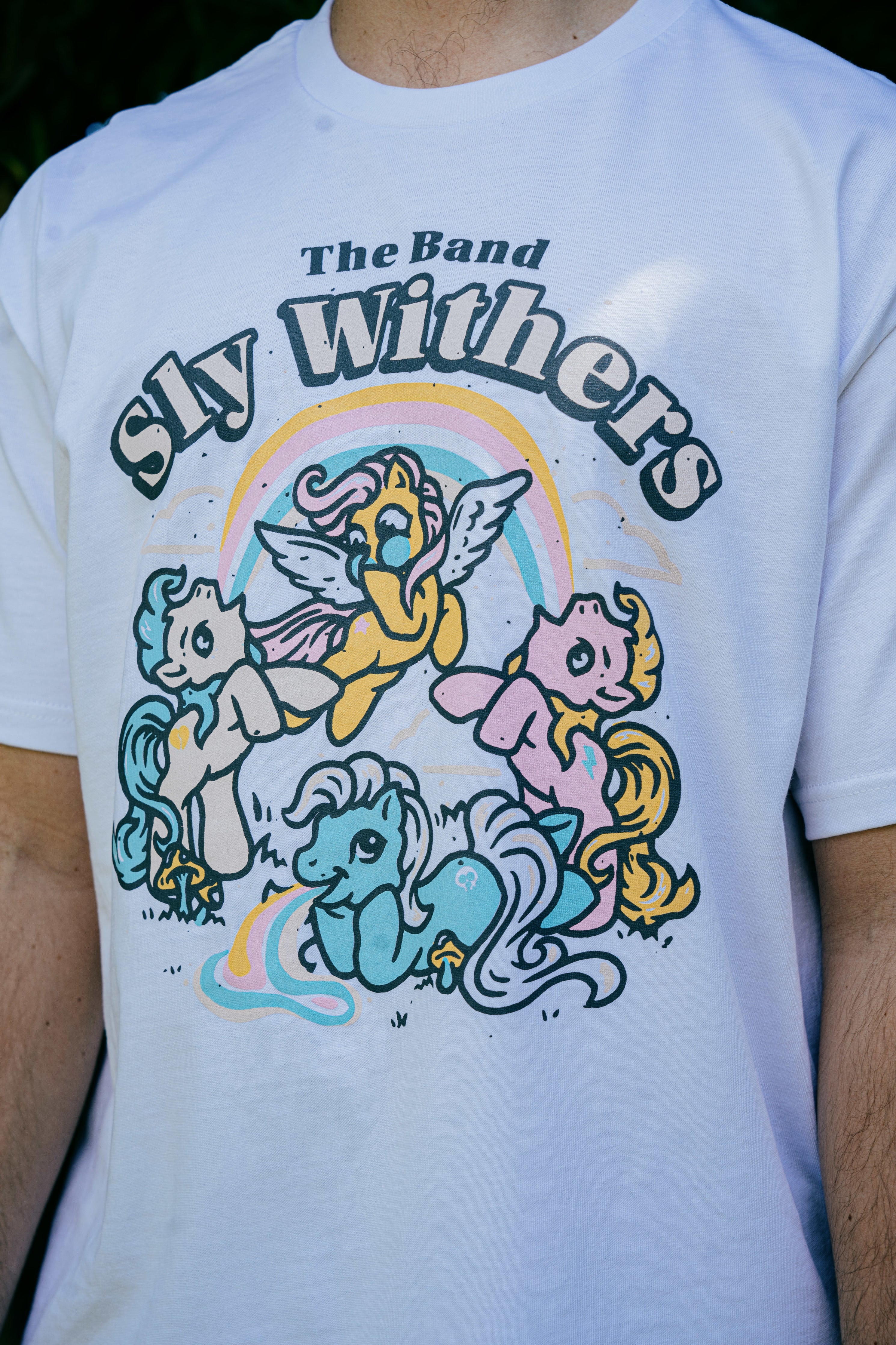 Pony Tee White – Sly Withers